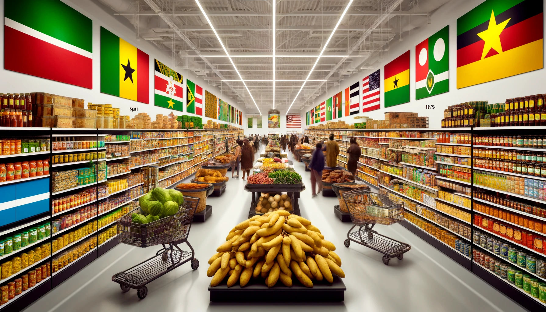 Exploring the Heart of African Cuisine: Yam and Plantain at African Ma ...