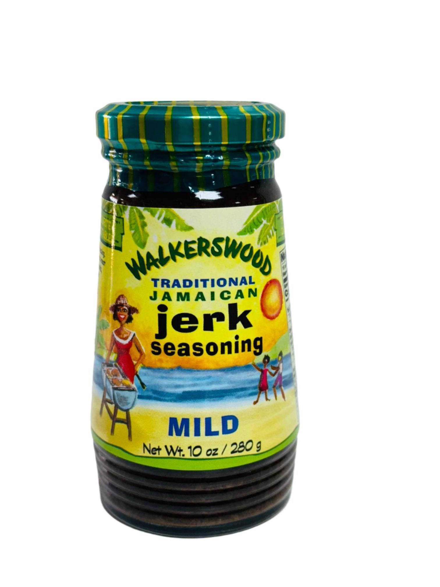 Walkerswood Traditional Jamaican Mild Jerk Seasoning - 10 oz (280 g ...