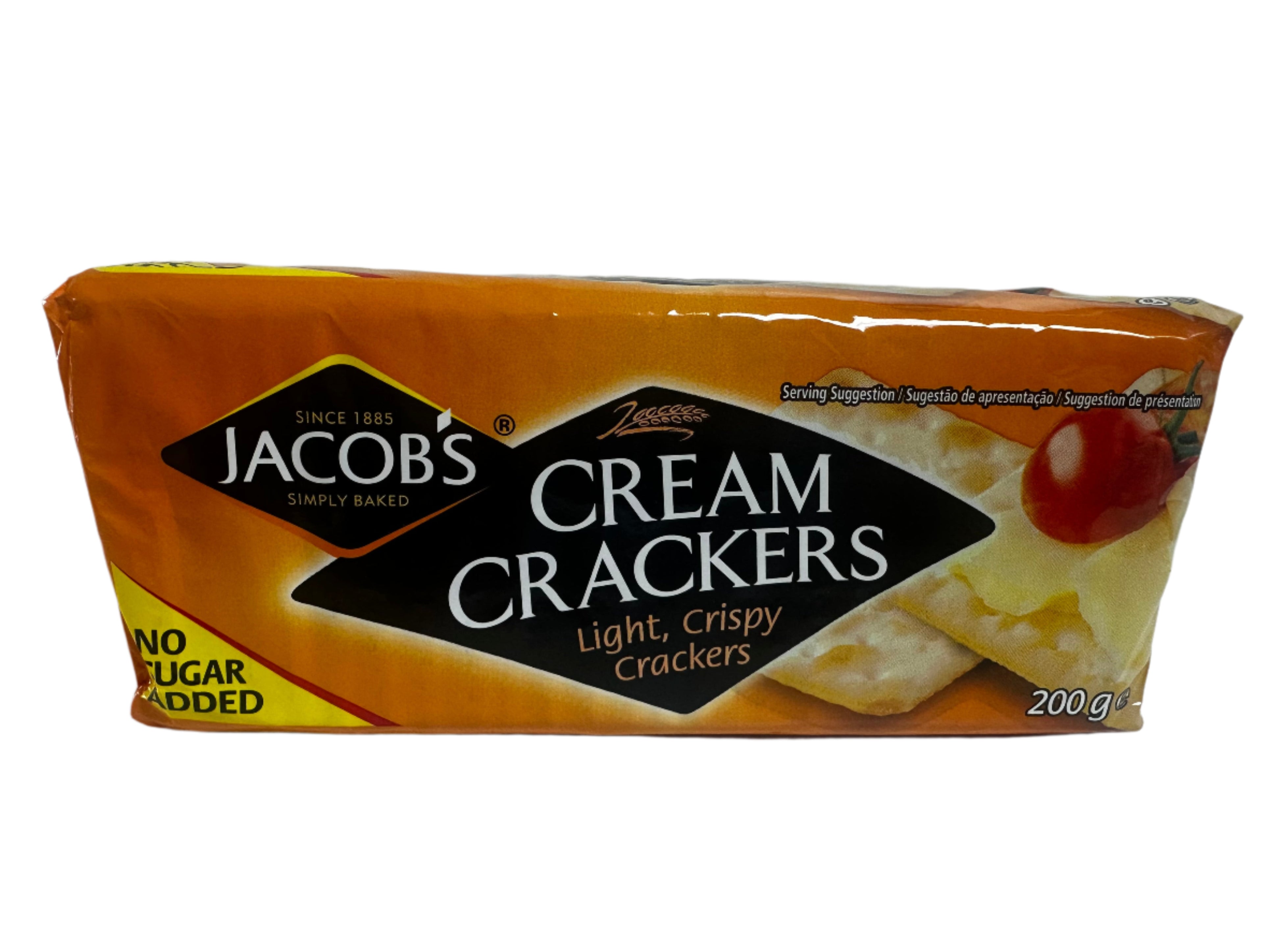 Jacob’s Cream Crackers – Light, Crispy & Simply Baked | No Sugar Added ...