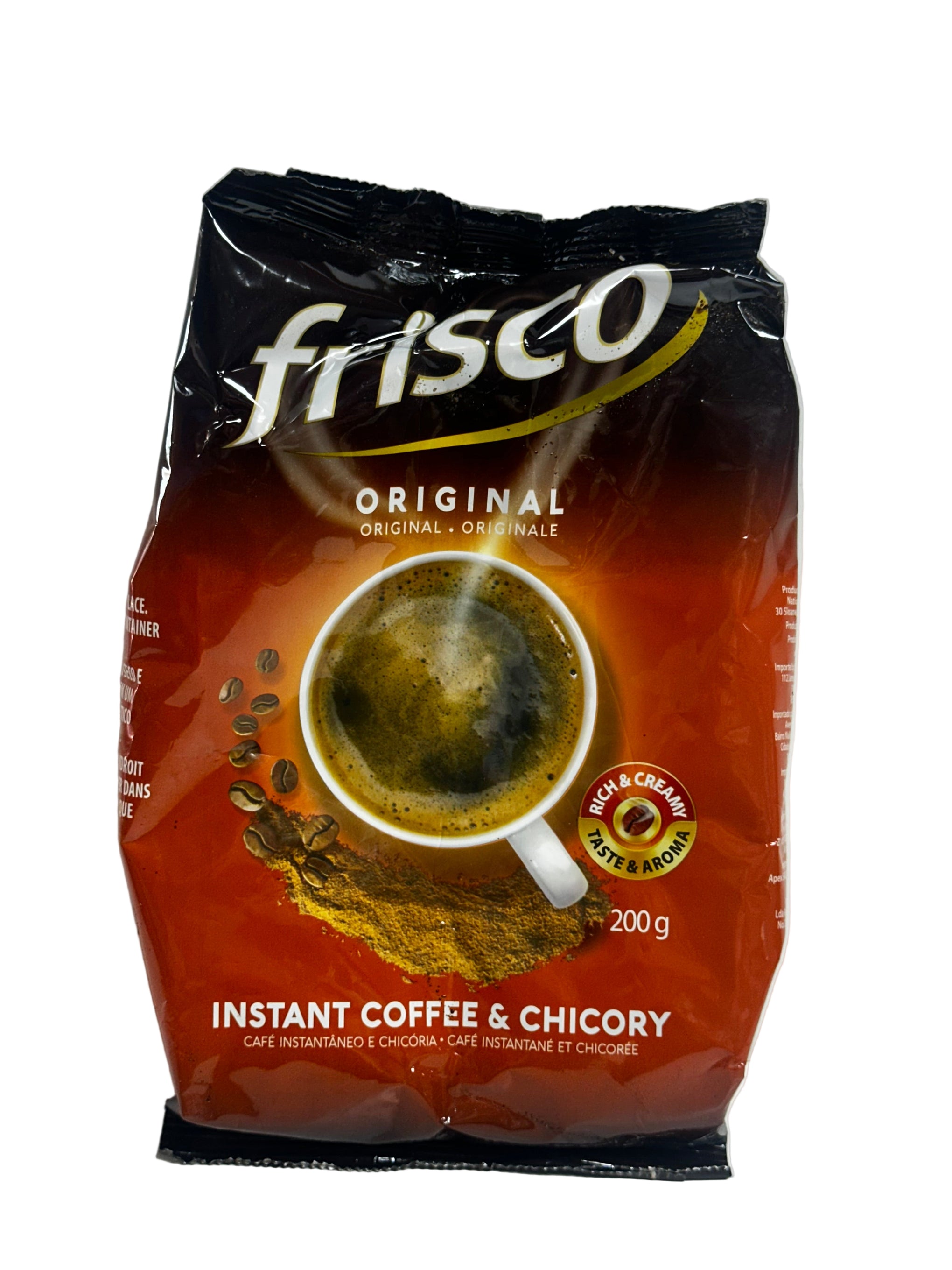 Frisco Instant Coffee & Chicory (200g Pouch - 2 pack – African Market Online