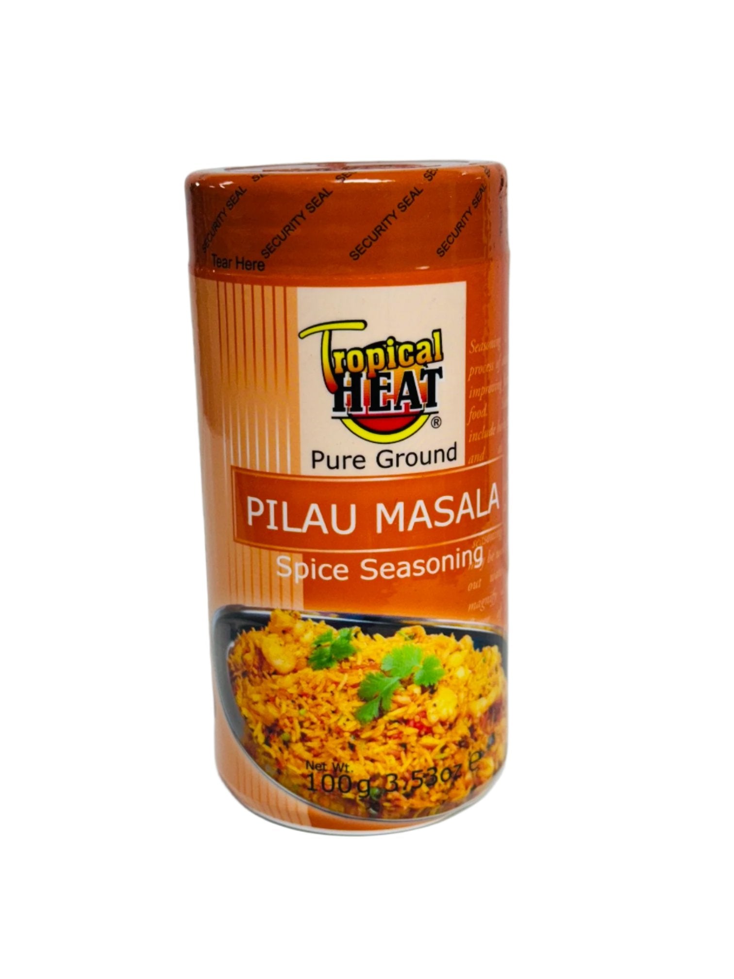 Tropical Heat Pilau Masala - Pure Ground Spice Seasoning (100g ...