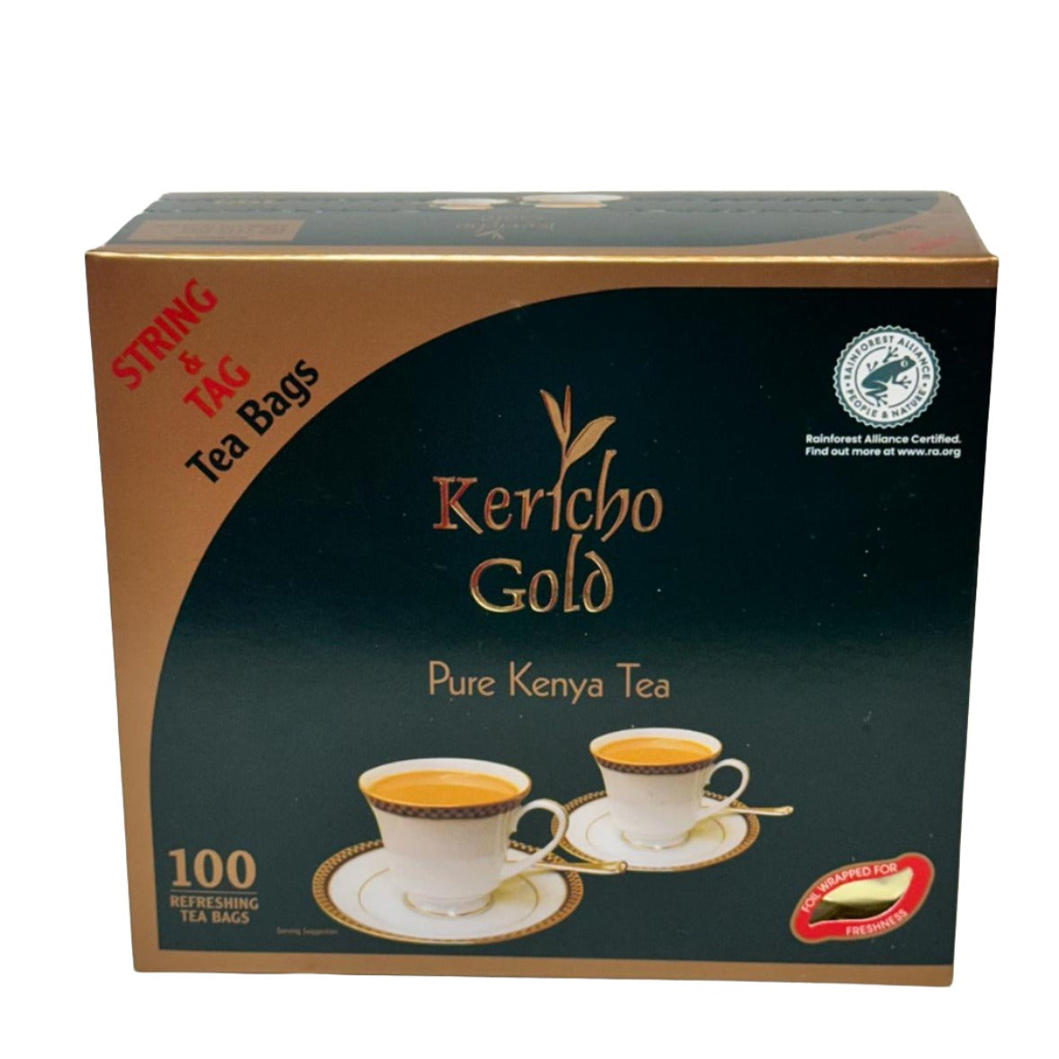 Kericho Gold Pure Kenya Tea - 100 Tea Bags – African Market Online