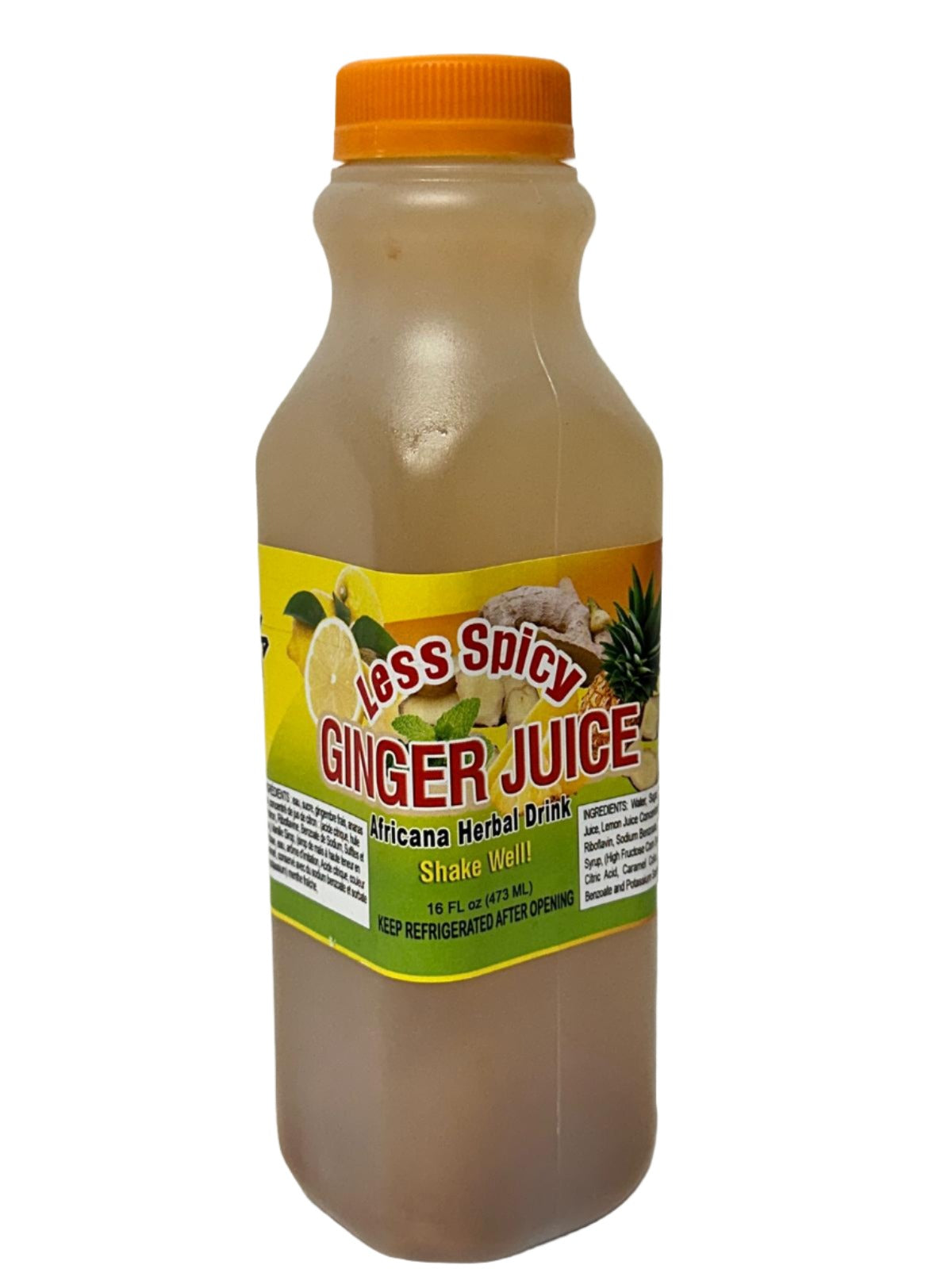 African Herbal Ginger Juice 16 Oz – African Market Online